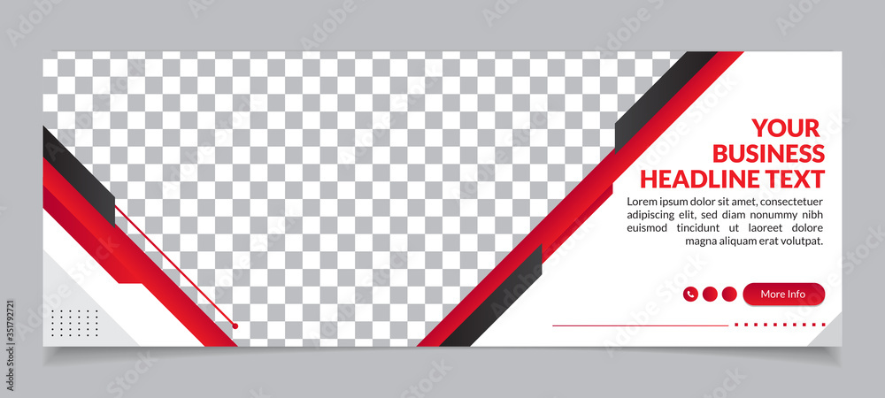 Premium Vector Multipurpose Facebook Cover Banner Template Stock Vector ...