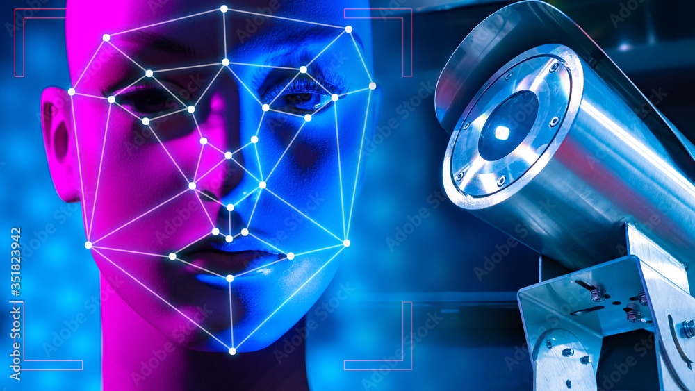 Video surveillance system with face recognition function. Biometric ...