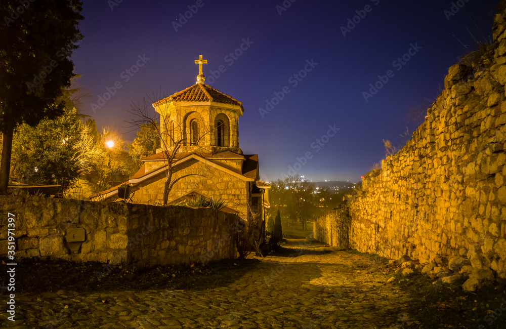Orthodox Church of St. Petka (Crkva Svete Petke) at the Kalemegdan ...