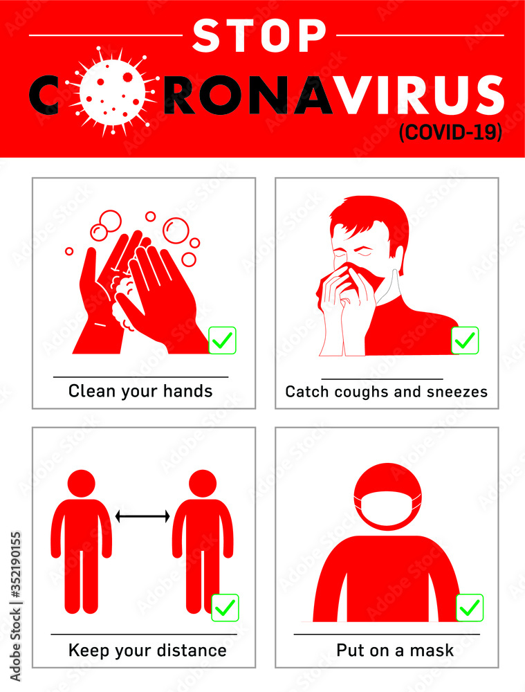 Coronavirus 2020 Poster Design, Coronavirus (Covid-19 or 2019-ncov ...