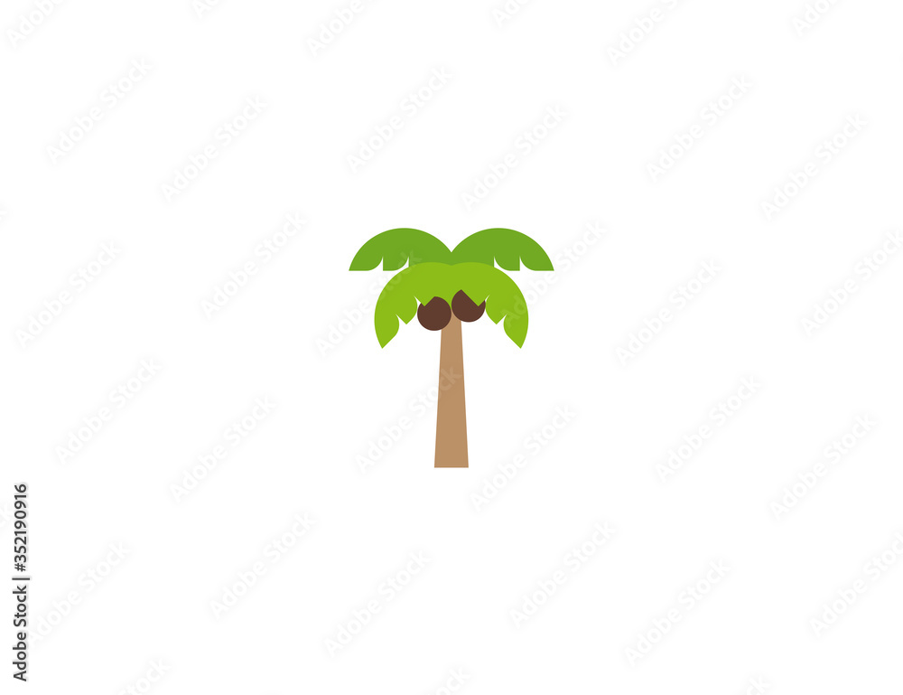 Palm Tree Emoticon
