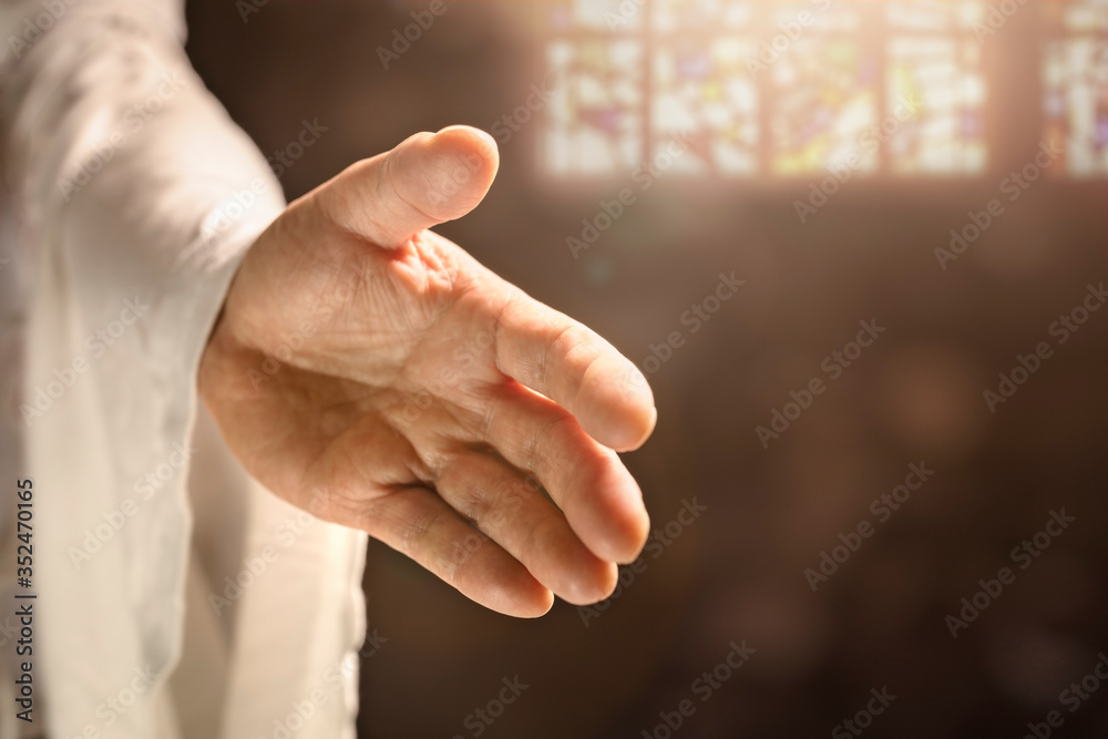 Gods Hands Reaching Out