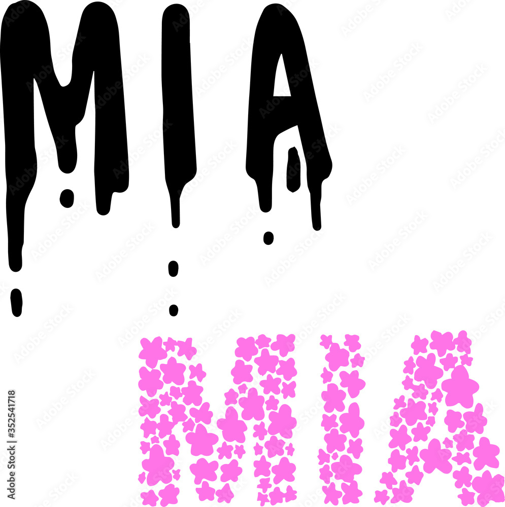 Vector Pack of the ‘Mia’ Illustrations Stock Vector | Adobe Stock