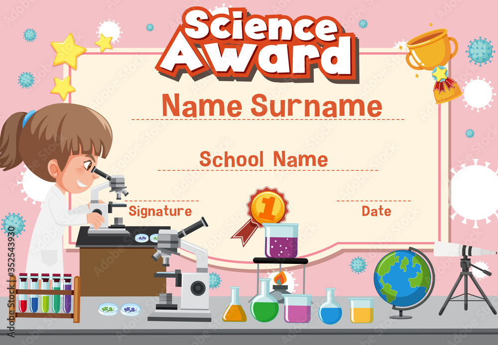 Science Certificate Templates