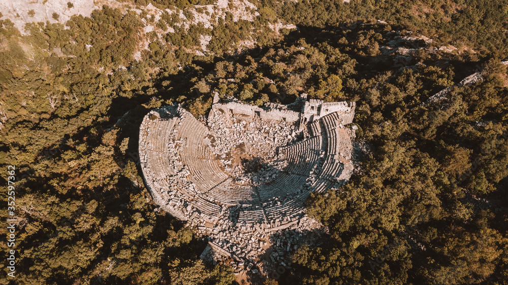 Termessos ancient city. Termessos is one of Antalya -Turkey's most ...