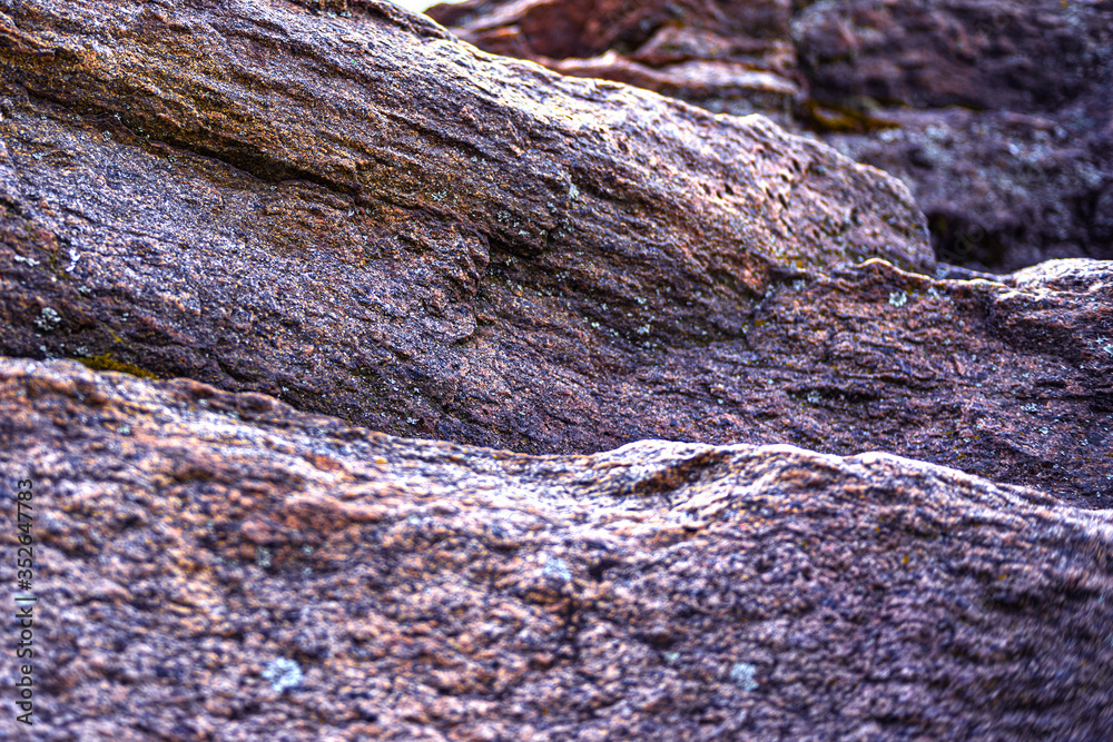 Granite stone Rock. Granite background, samples of granite backgrounds ...