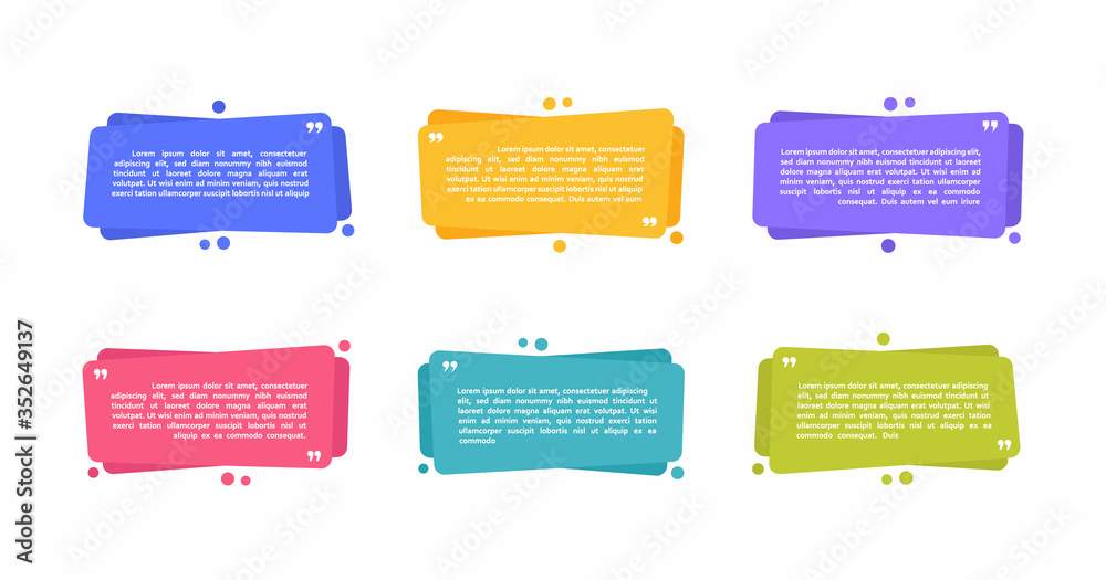 Super set different shape geometric texting boxes. Colored abstract ... Super set different shape geometric texting boxes. Colored abstract ...