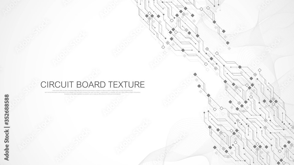 Technology circuit board texture background. Abstract circuit board ...