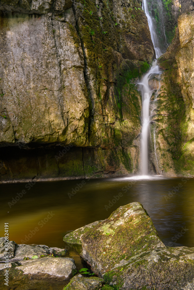 Catrigg Force is a waterfalls in the Yorkshire Dales and was a ...