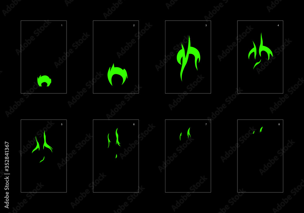 Liquid Explosion Animation Effect Explosion Animation Effect Animation Sprite Sheet For Games