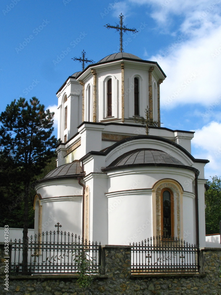 Šid, Serbia, 13th October 2007. - Monastery Privina Glava is a Serb ...