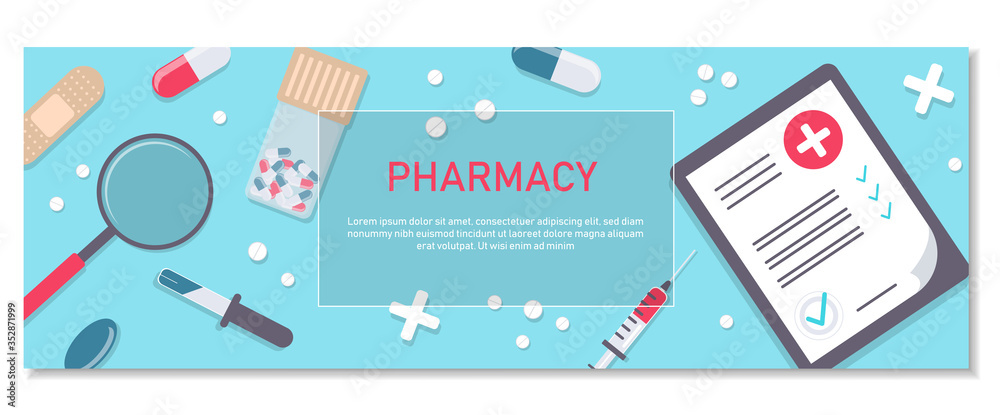 Pharmacy background, pharmacy design, pharmacy templates. Medicine ...