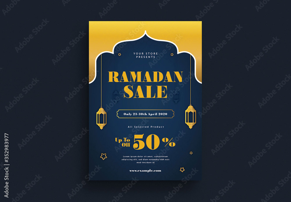 Ramadan Sale Social Media Post Layouts Stock Template | Adobe Stock