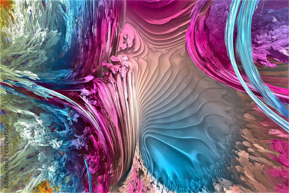 3D render. The embossed background texture, 3d illustration, volumetric ...