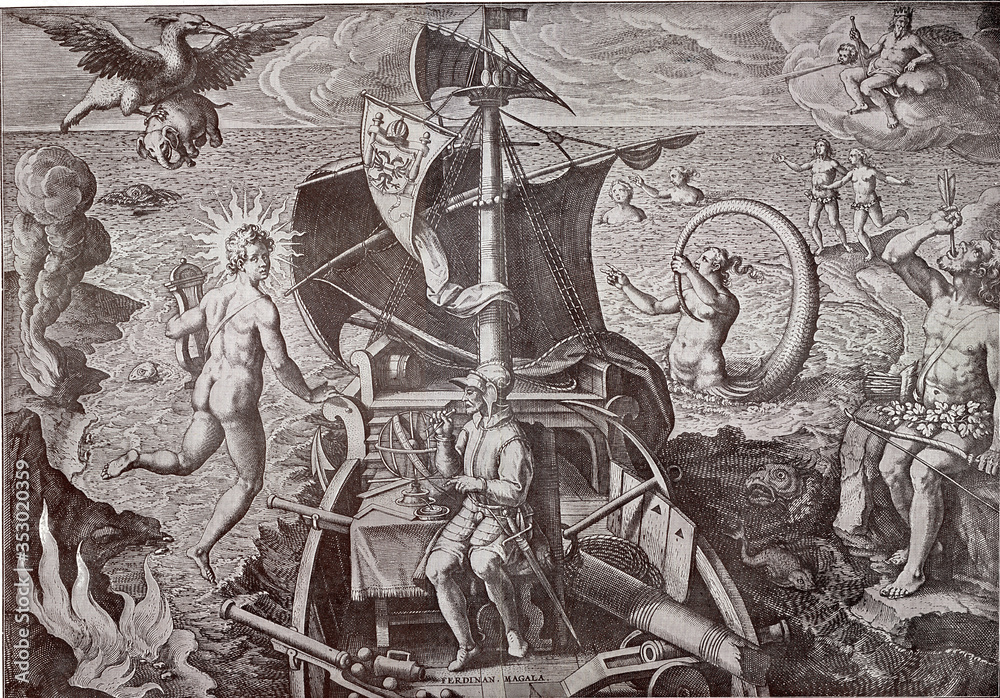 Foto de Allegorical Glorification of the First Circumnavigation Journey ...