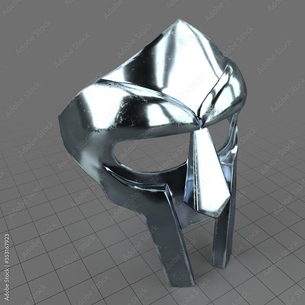 Gladiator mask Stock 3D asset | Adobe Stock