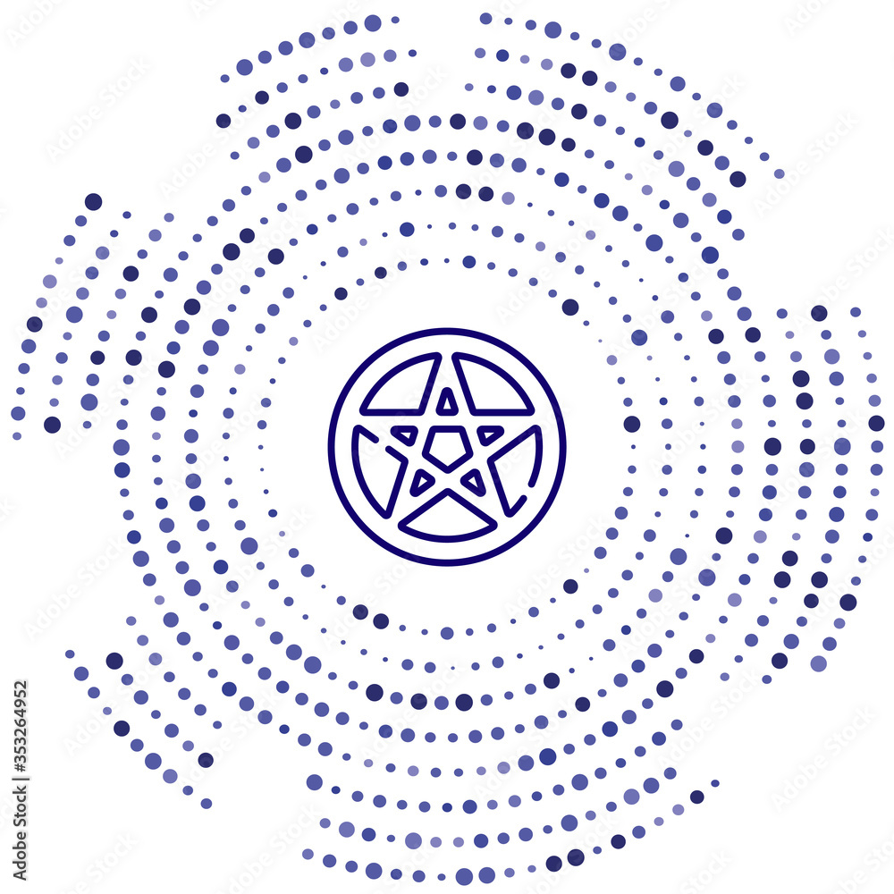 wicca vector icon. wicca editable stroke. wicca linear symbol for use on web and mobile apps ...