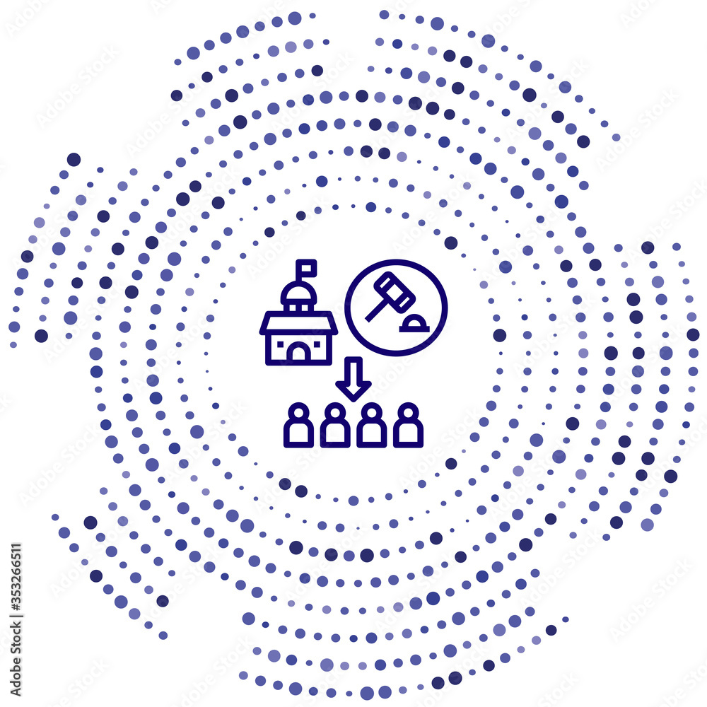 force vector icon. force editable stroke. force linear symbol for use ...