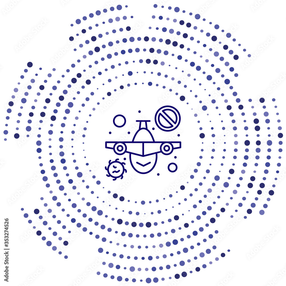 no flight vector icon. no flight editable stroke. no flight linear ...