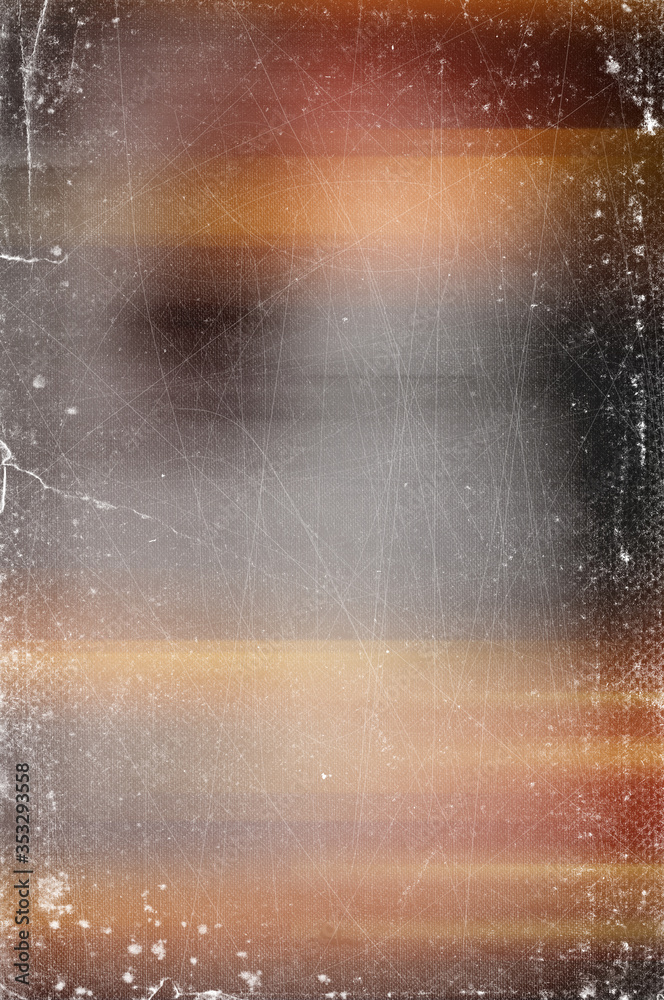 Vintage old abstract distressed blurred retro photo bokeh background ...