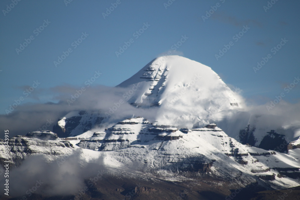Mount Kailash heiliger Berg Tibets Stock Photo | Adobe Stock