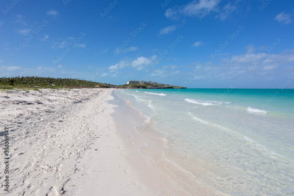 Playa Pilar one of Cubas most beautiful beaches at Cayo Guillermo on ...