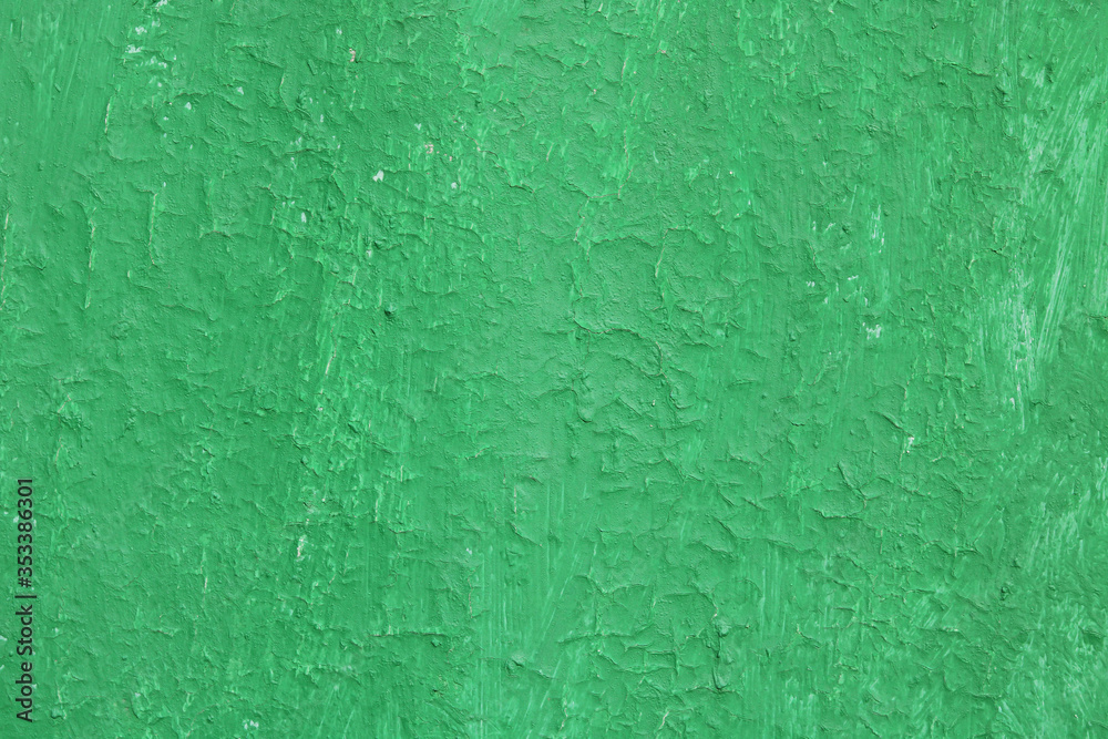 Beautiful vintage green background with old green paint with a rough ...