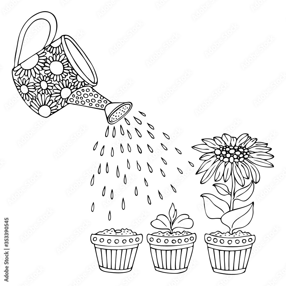 Gradually Clipart Flower