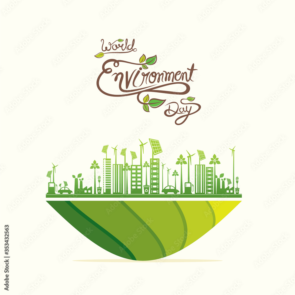 world environment day banner design Stock Vector | Adobe Stock