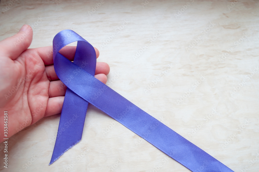 purple awareness ribbon. World Lupus Day. Autoimmune disease. World ...
