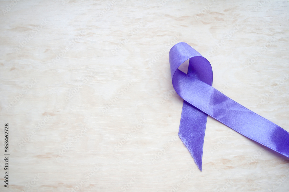 purple awareness ribbon. World Lupus Day. Autoimmune disease. World ...