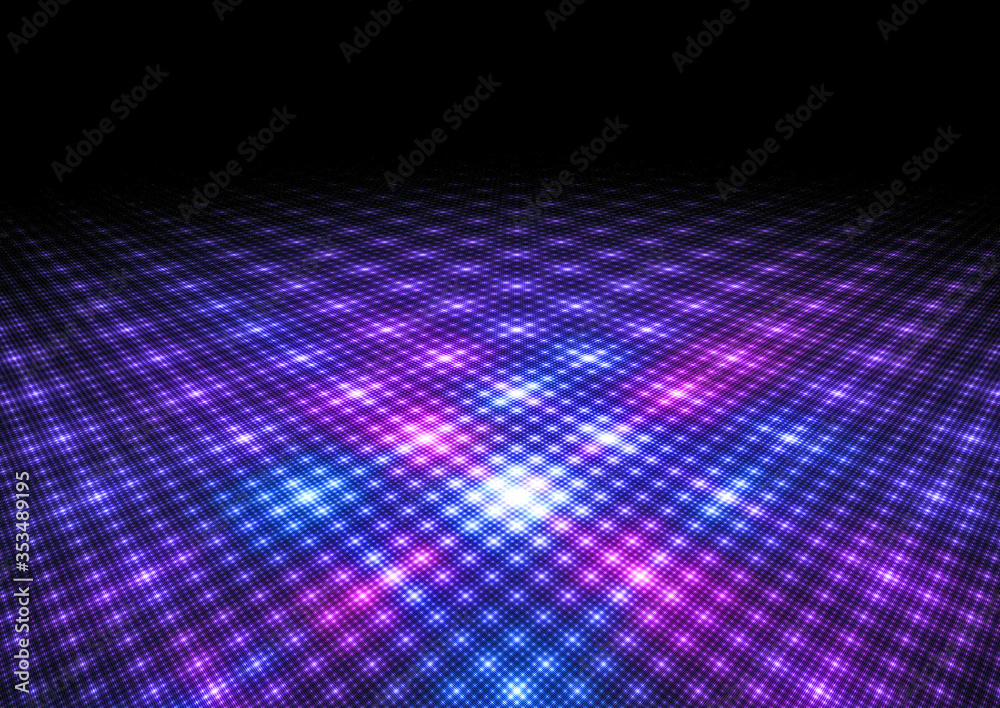 Abstract Colorful Dance Floor Background Texture Stock Illustration ...