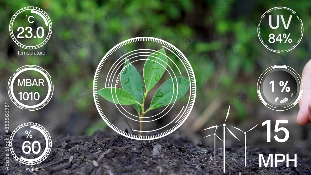 Smart digital agriculture technology by futuristic sensor data ...