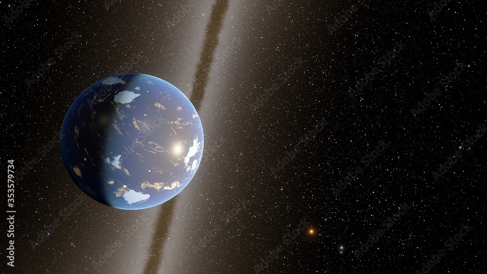 planets in space, exo planets in deep space, deep space theme ...