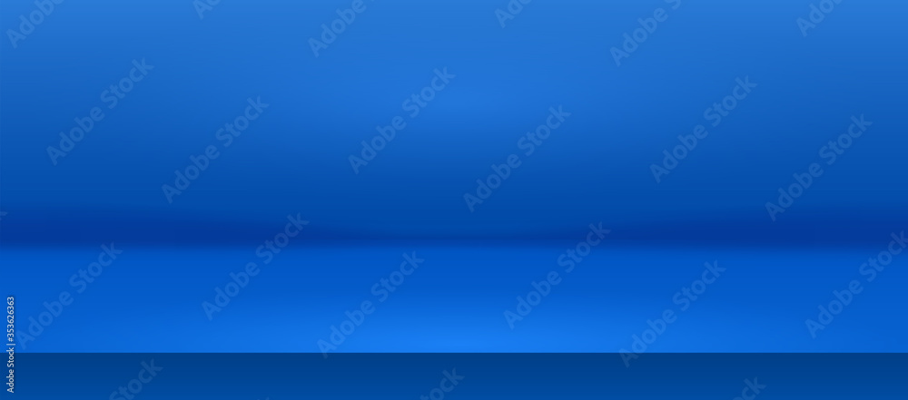Realistic Blue Background. With well-drawn smooth gradients. Suitable ...