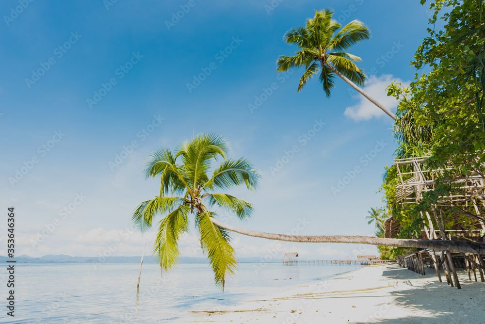 Kri Island at Raja Ampat, New West Papua, Indonesia Stock Photo | Adobe ...