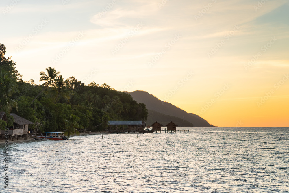 Kri Island at Raja Ampat, New West Papua, Indonesia Stock Photo | Adobe ...