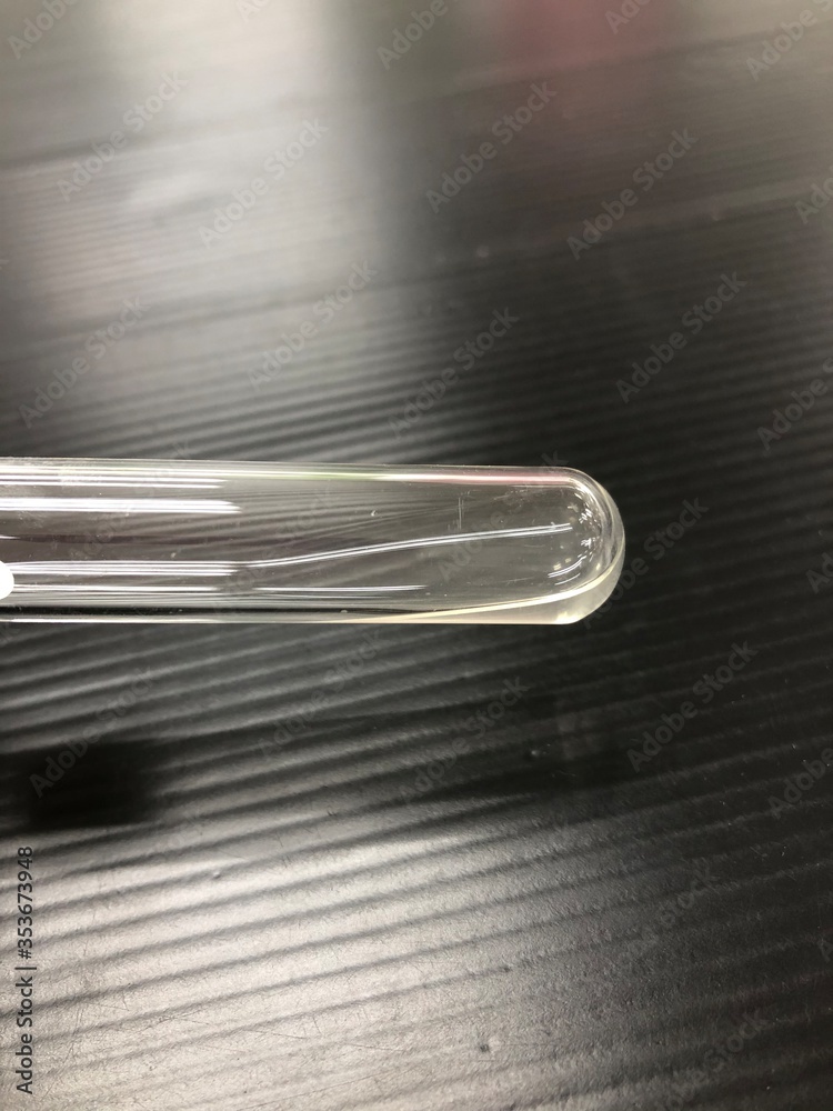 negative , tube coagulase test : staphylococcus epidermidis Stock Photo ...