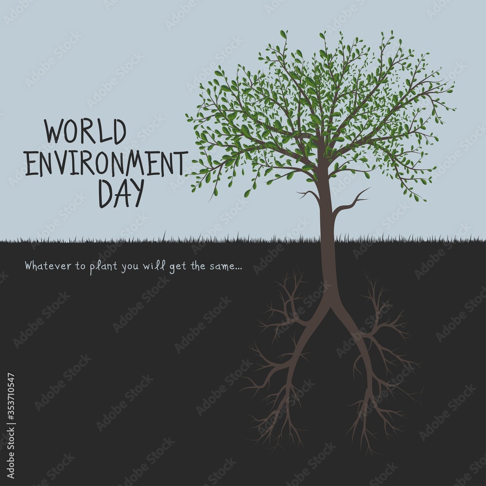 World Environment Day. Save the World. Global problem. Air pollution ...