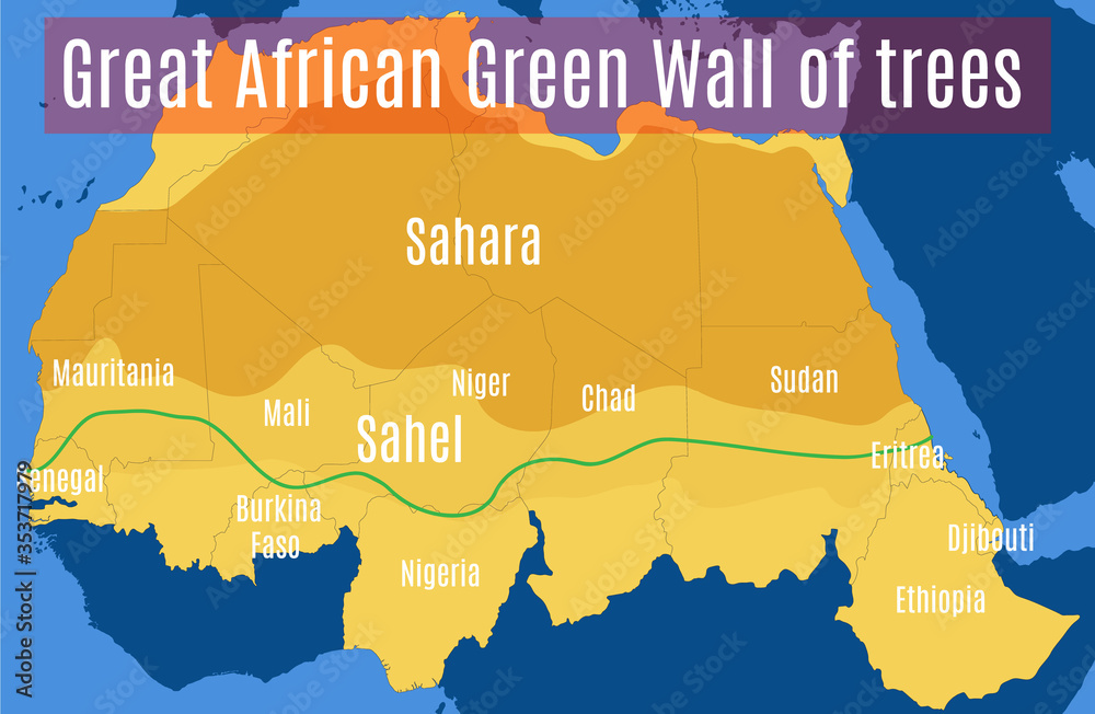 Sahel And Sahara Region
