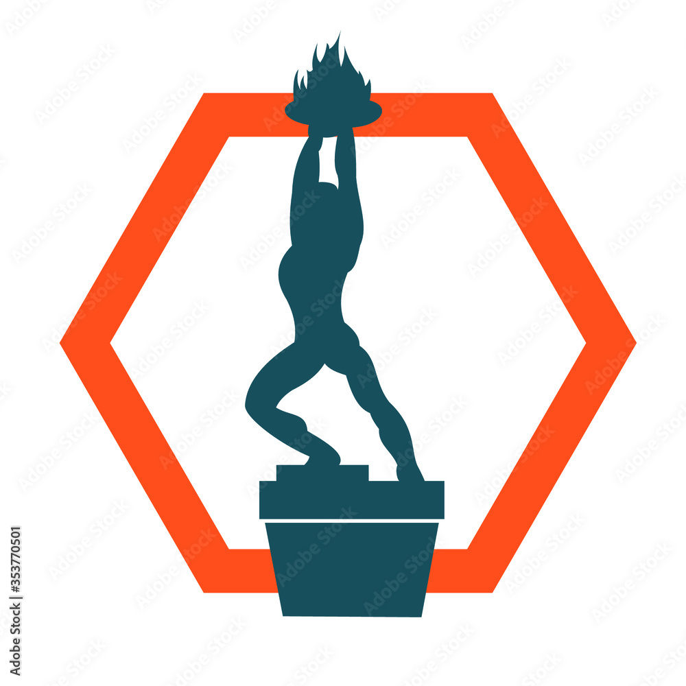 Vecteur Stock Jakarta Statue in Silhouette. The statue called Monas ...