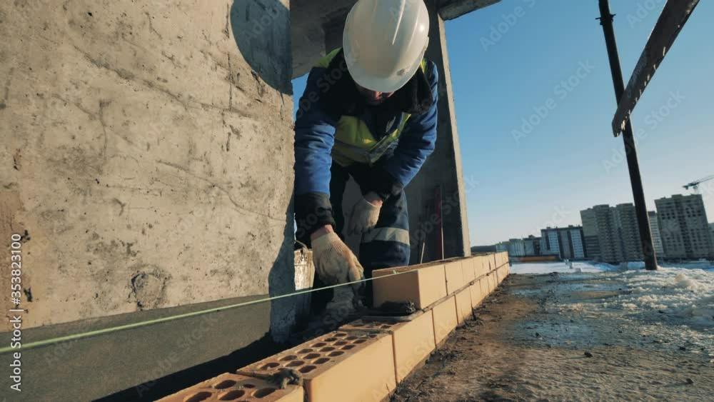 Construction site, construction industry, construction worker concept ...