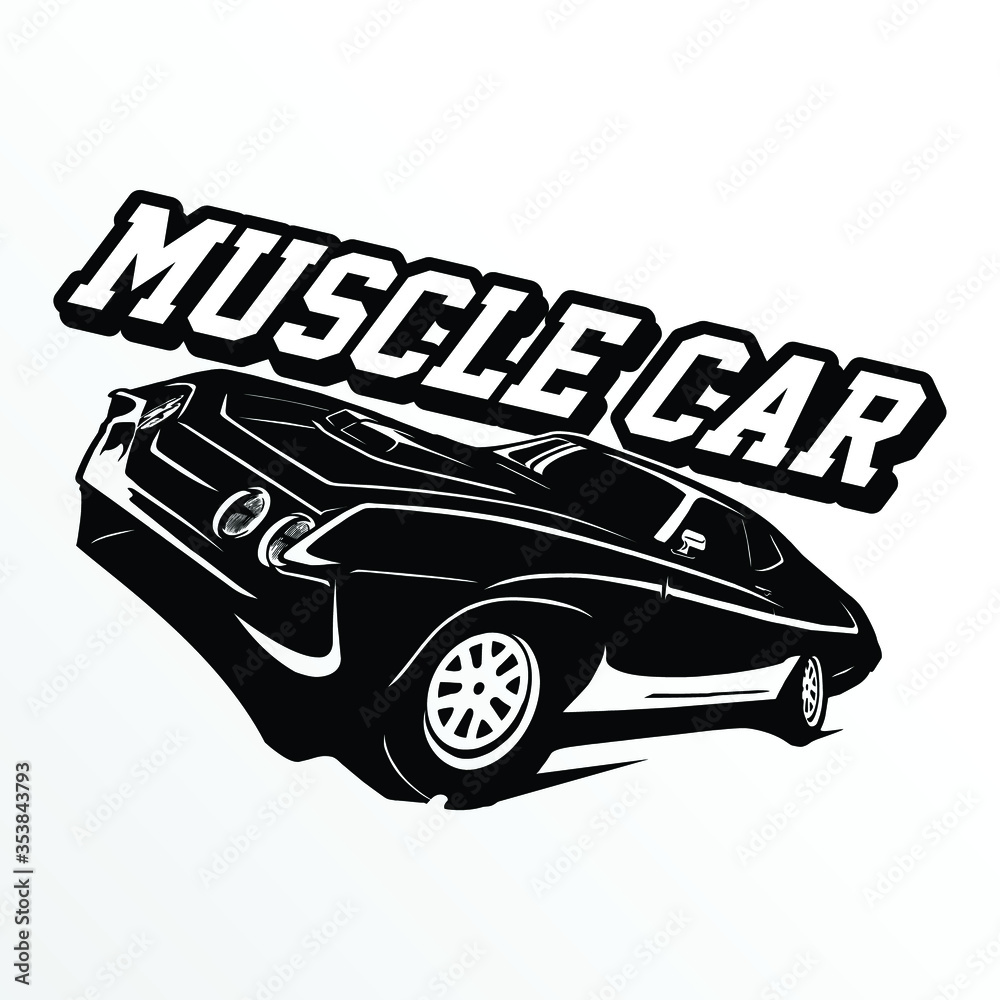 super car, logo design inspiration, Design element for logo, poster ...