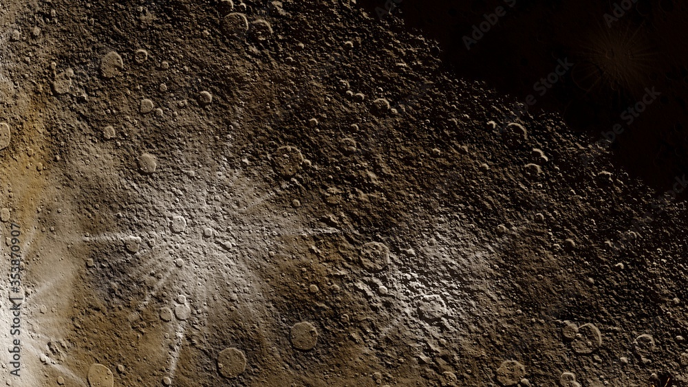 Abstract aerial landscape, texture of a distant planet, texture of an ...