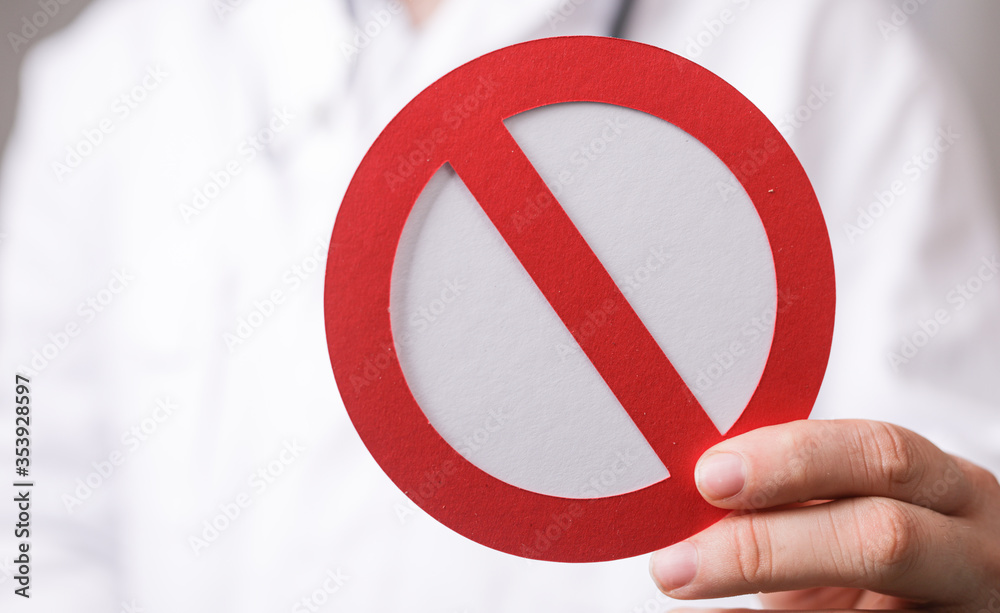 warning stop sign attention symbol Stock Photo | Adobe Stock