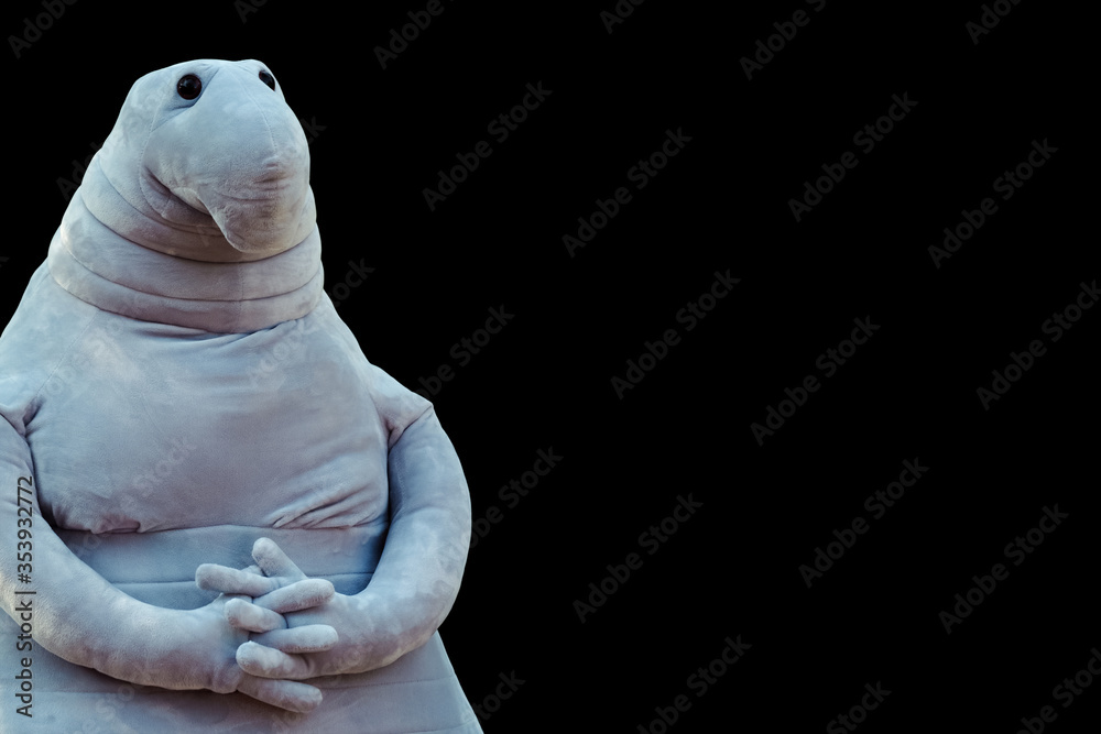 Moscow, Russia - May, 2020: Toy, copy of Homunculus loxodontus or ...