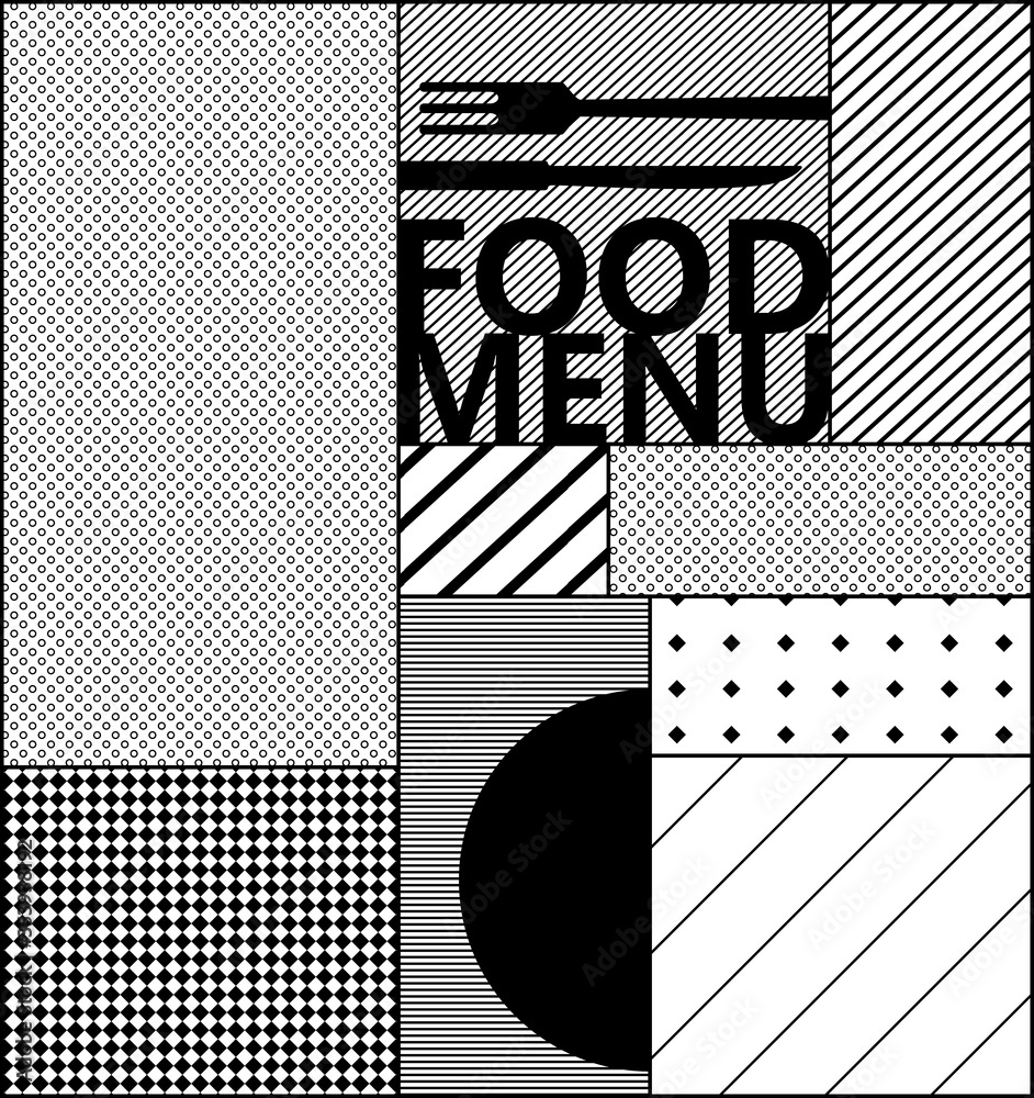 Pattern Background Restaurant Menu {Vector Art) Stock Vector | Adobe Stock