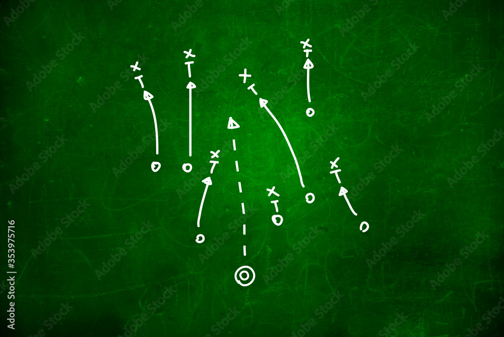 Football Plays Chalk