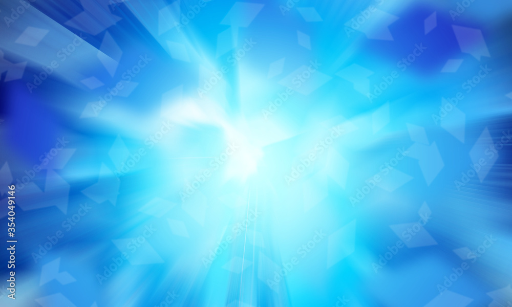 Bright Light Blue Background