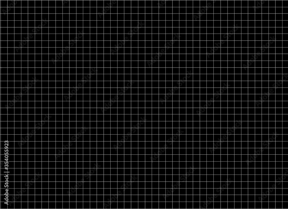 Seamless texture of graph paper, grid line paper sheet, white straight ...